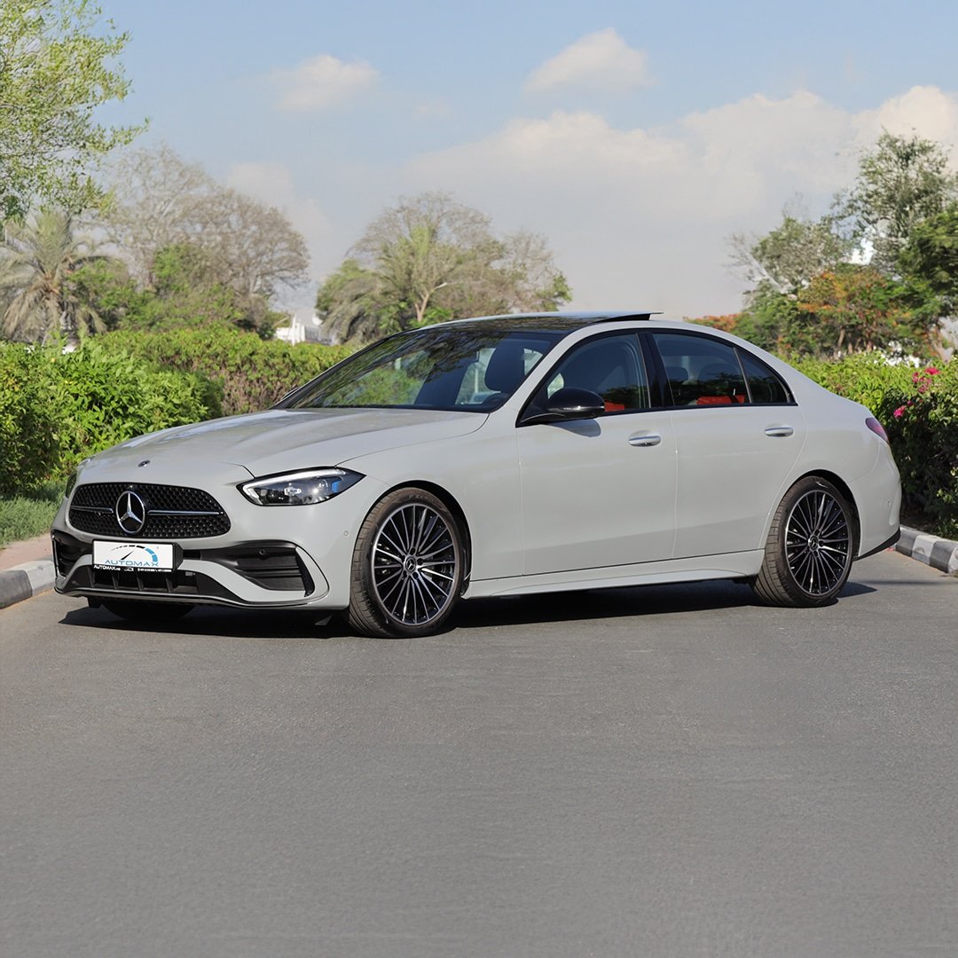 2025 Mercedes-Benz C200 AMG Premium Plus - Alpine - Red - Glossy - Automax®